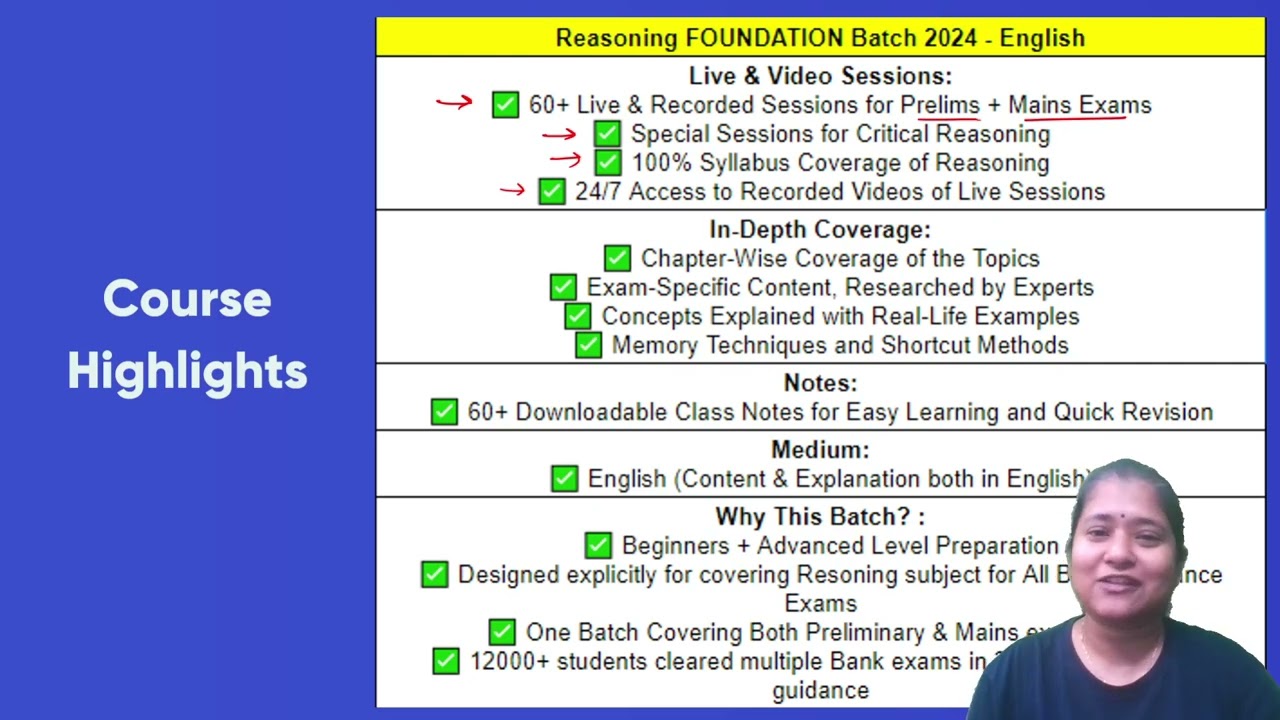OliveBoard | Reasoning FOUNDATION Batch 2024 - English