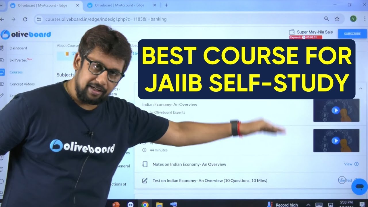 OliveBoard | JAIIB Complete Course OliveBoard | JAIIB Complete Course