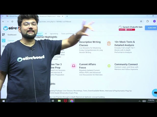 OliveBoard | IB ACIO Practice Course with Interview Prep - Hinglish Medium